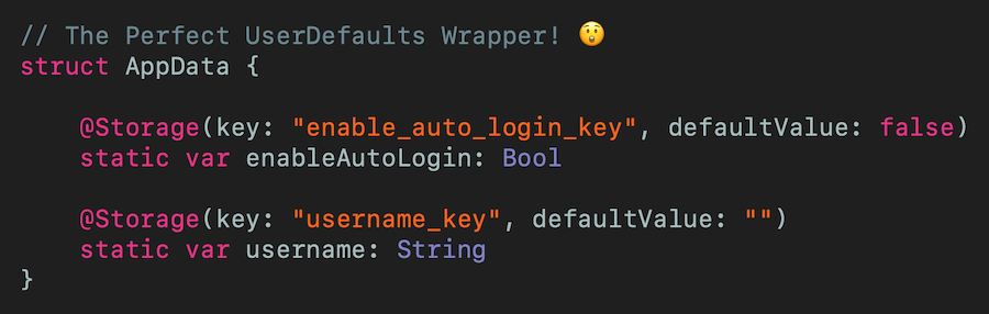 Create The Perfect Userdefaults Wrapper Using Property Wrapper Swift Senpai